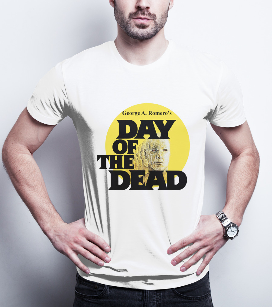 George A. Romero's Day Of The Dead Zombie Horror Movie T-Shirt