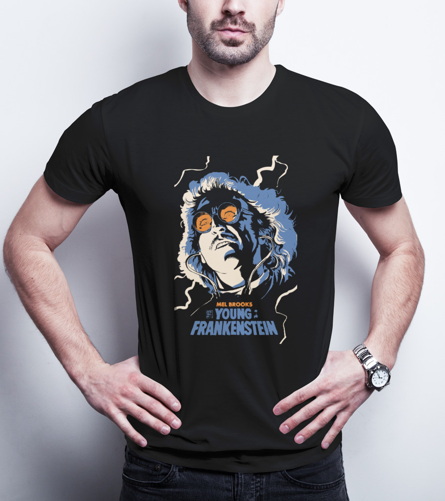 Mel Brooks Young Frankenstein Electric Shock T-Shirt