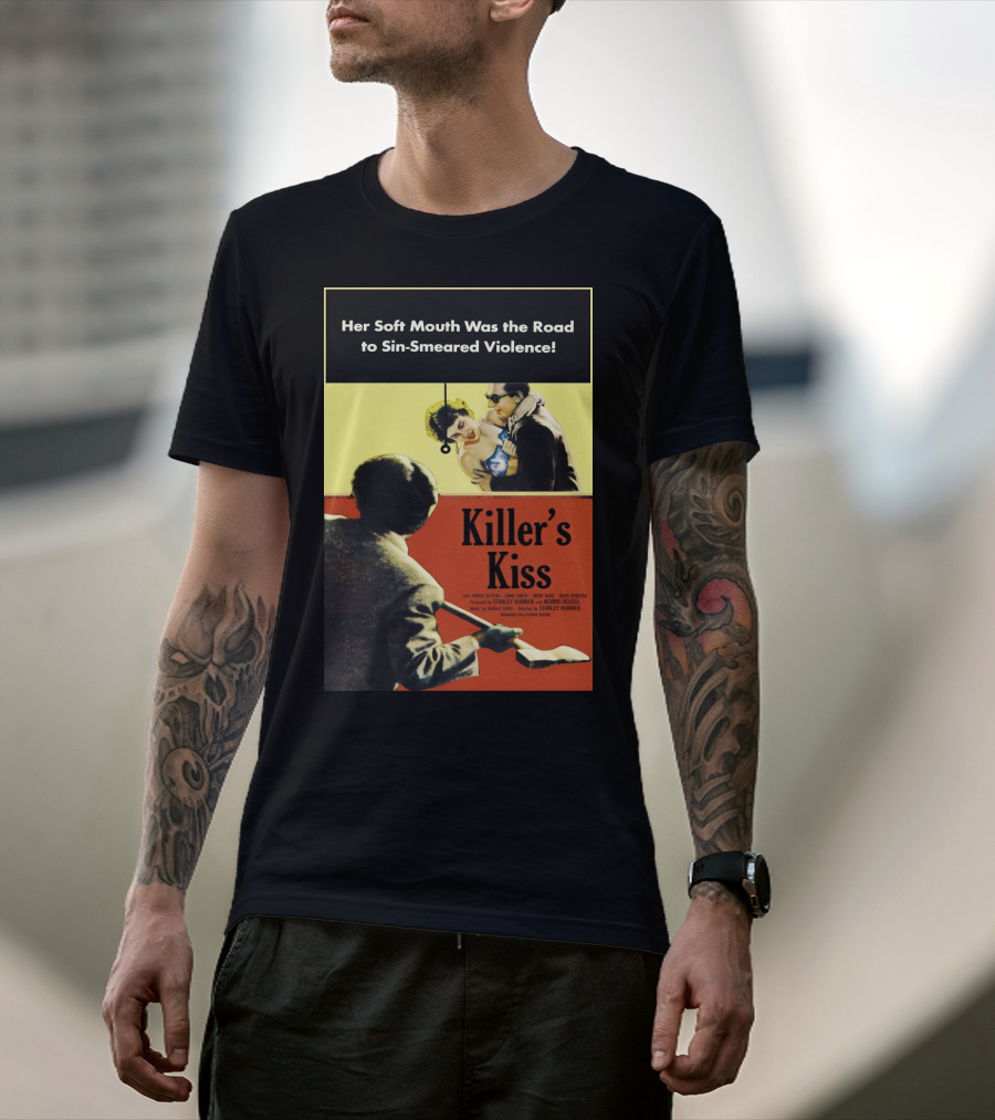 Her Soft Mouth Was The Road To Sin-Smeared Violence Killer's Kiss 1955 T-Shirt