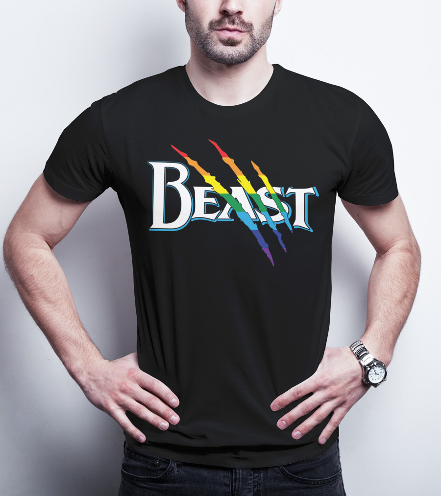 Beast Rainbow Claw Marks T-Shirt