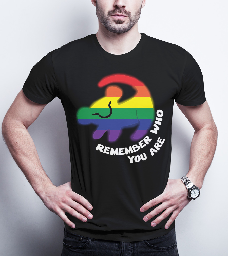 Remember Who You Are Pride Lion T-Shirt