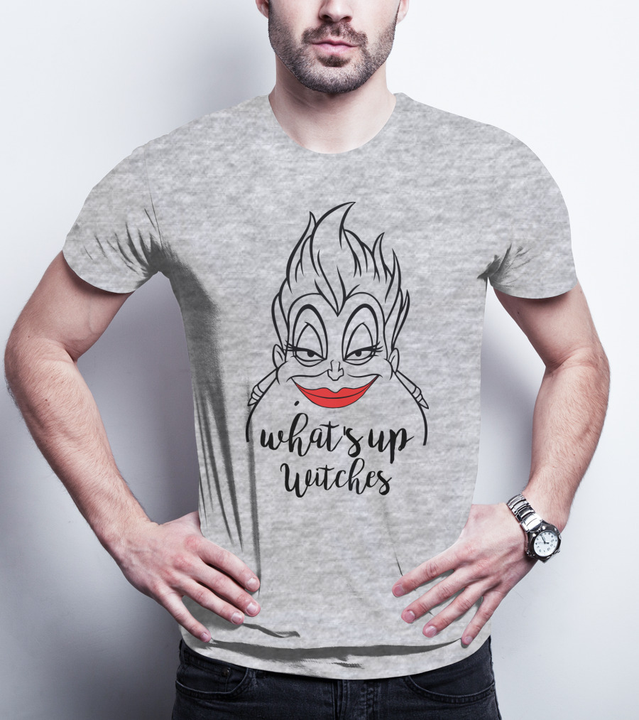 What's Up Witches Ursula Disney Villain T-Shirt