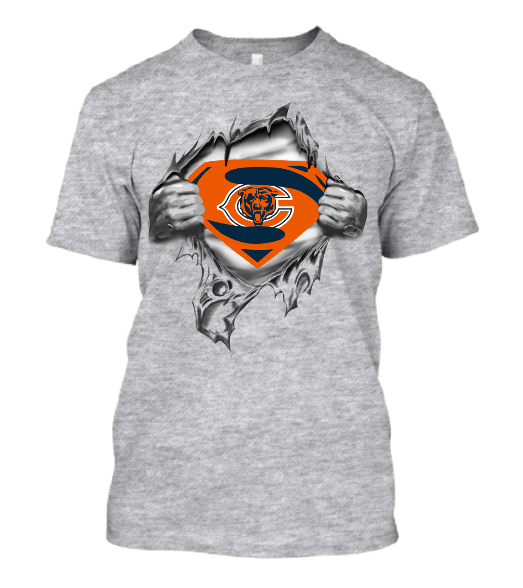 Chicago Bears Super Logo Reveal T-Shirt