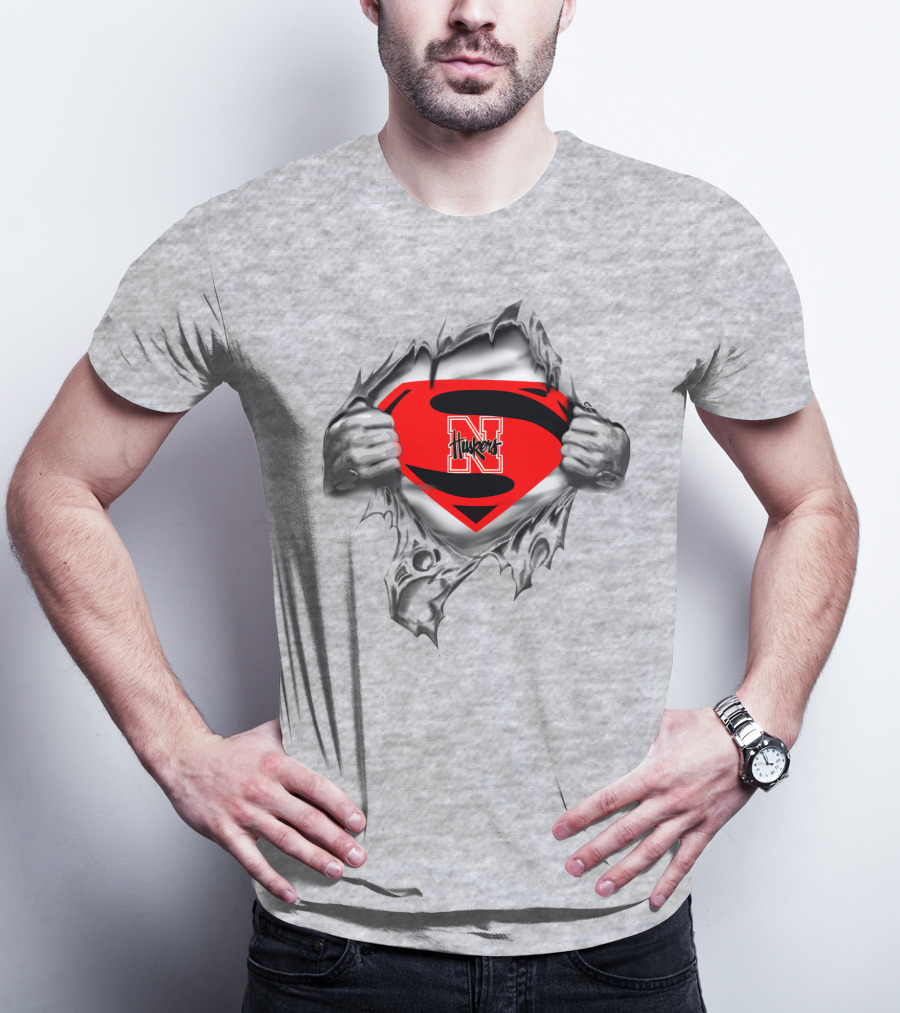 Huskers Superman N Logo Burst T-Shirt