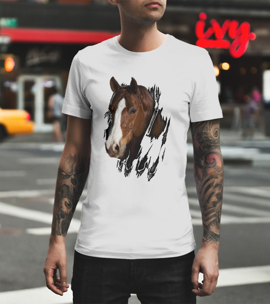American Quarter Horse Beauty Rugged Elegance T-Shirt
