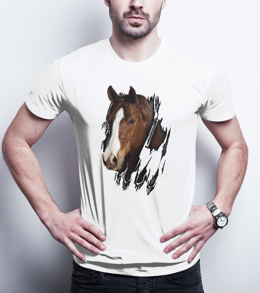 American Quarter Horse Beauty Rugged Elegance T-Shirt