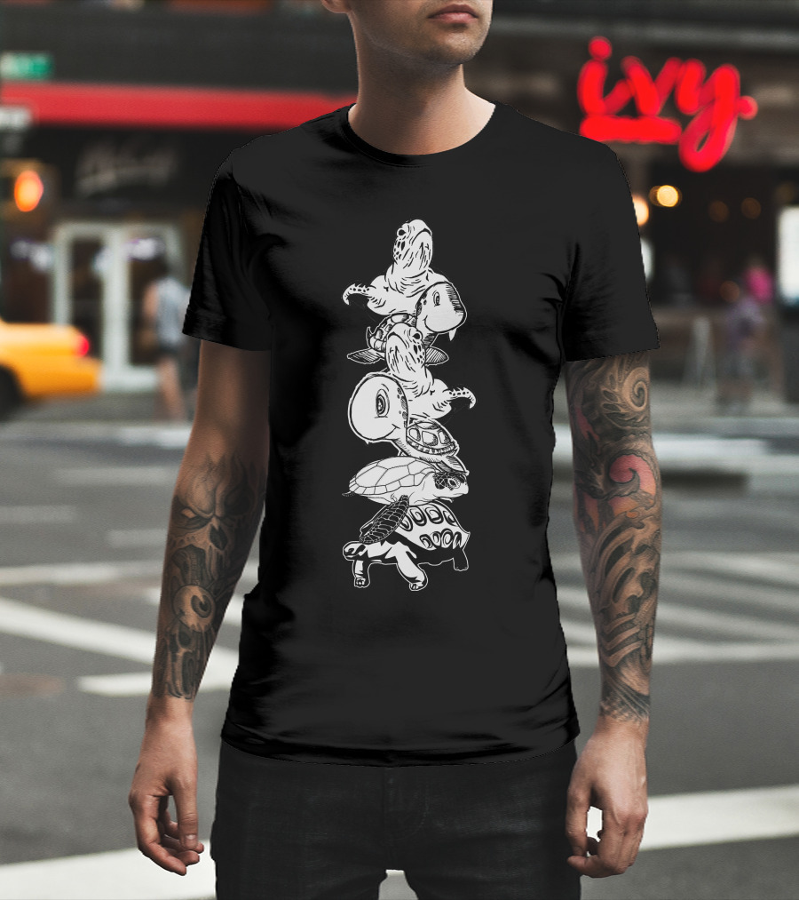Turtles Evolution Stack T-Shirt