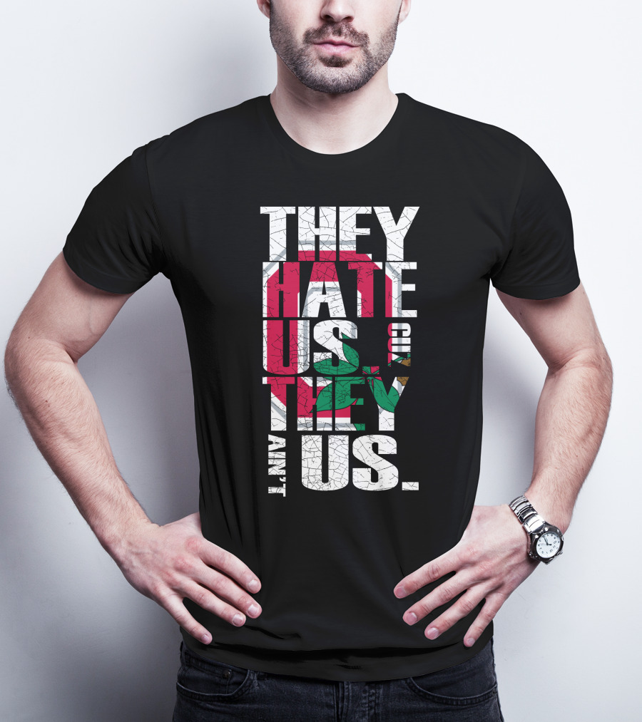 They Hate Us Cause They Aint Us Ohio State Buckeyes T-Shirt