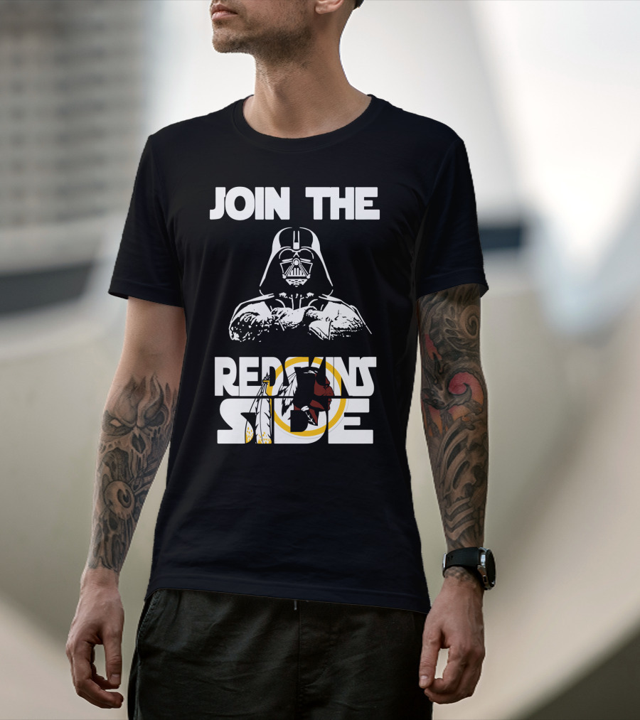 Join The Redskins Side T-Shirt