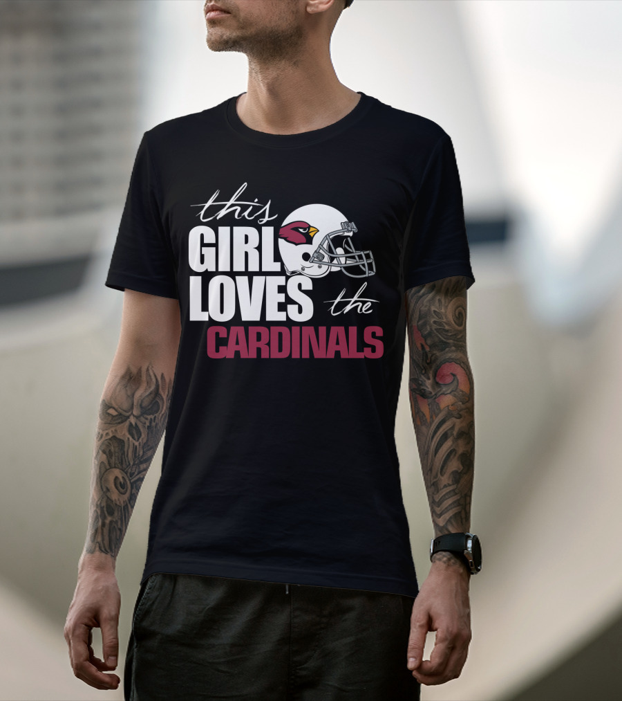 This Girl Loves The Cardinals Fans T-Shirt