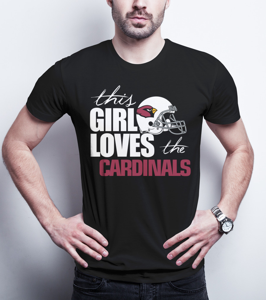 This Girl Loves The Cardinals Fans T-Shirt