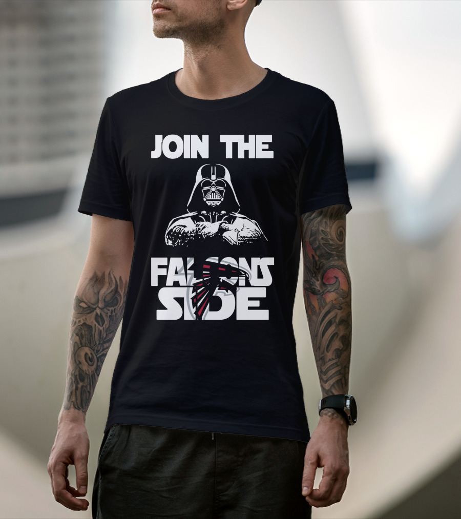 Join The Falcons Side Atlanta Falcons T-Shirt