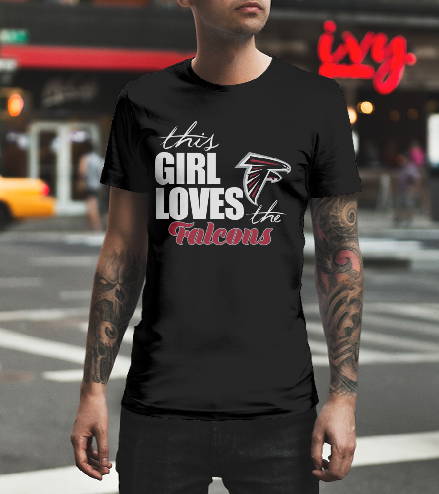 This Girl Loves The Atlanta Falcons T-Shirt