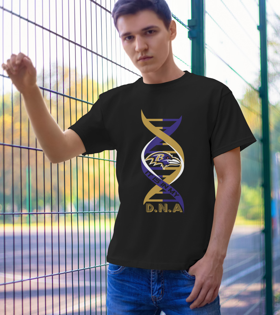 Baltimore Ravens It Is In My Dna T-Shirt