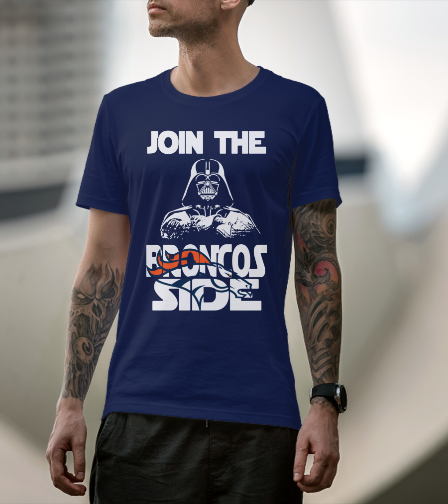 Join The Broncos Side Denver Broncos T-Shirt
