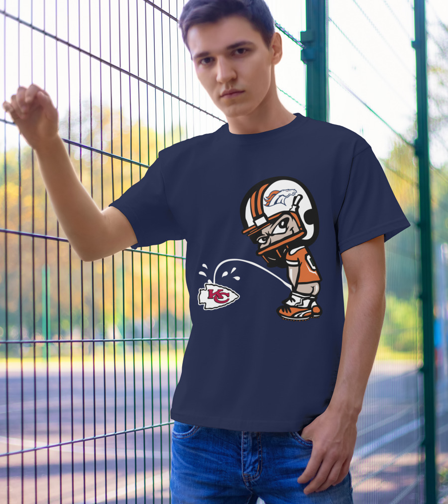Denver Broncos Kc Rivalry Football Humor T-Shirt