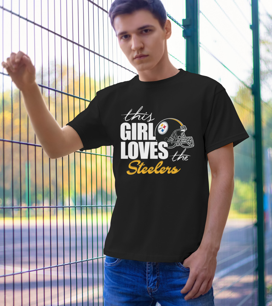 This Girl Loves The Steelers T-Shirt