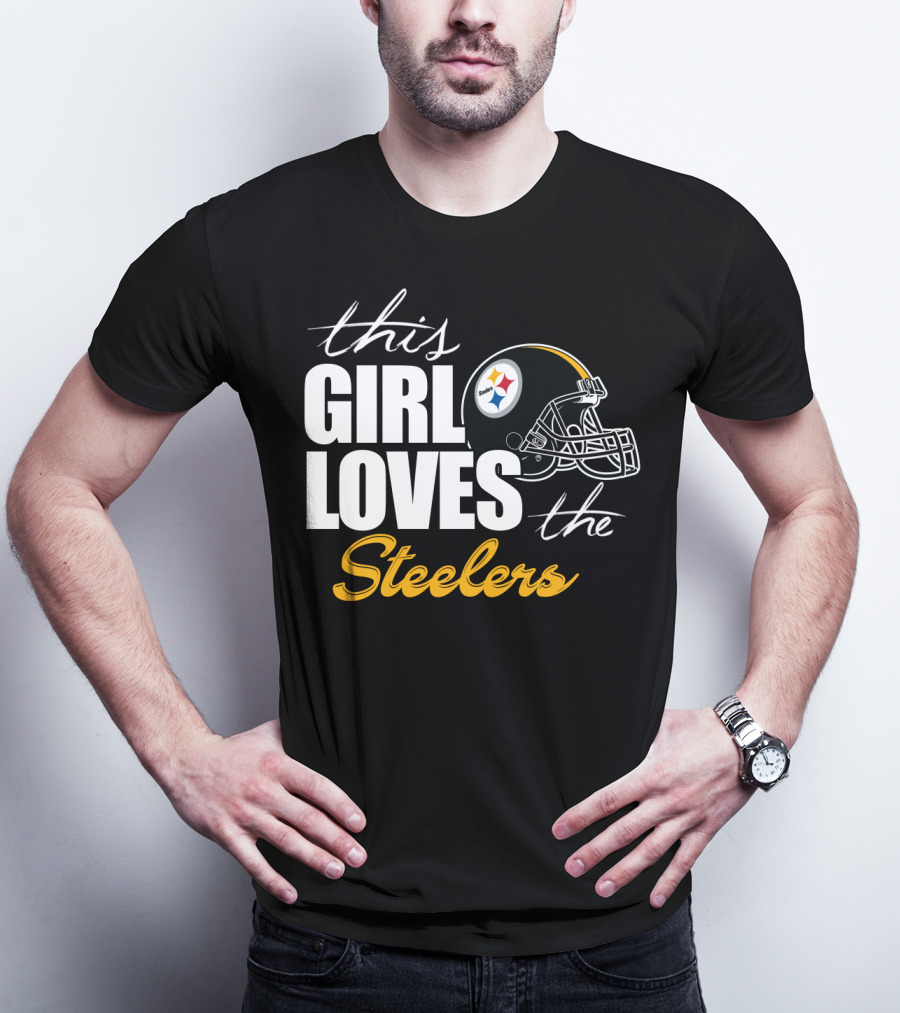 This Girl Loves The Steelers T-Shirt