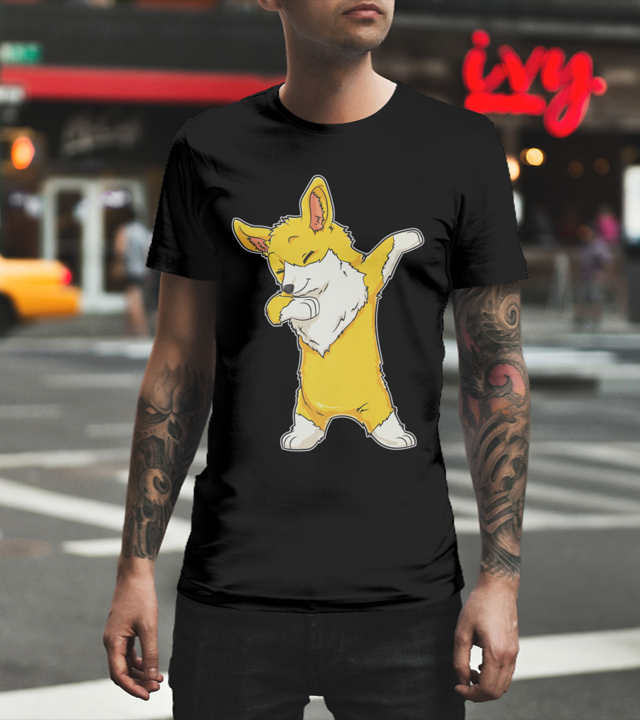 Corgi Dabbing Dance Welsh Corgis Dab T-Shirt