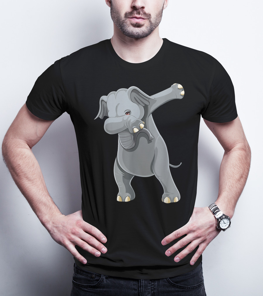 Dabbing Elephant Dab Dance Pose T-Shirt