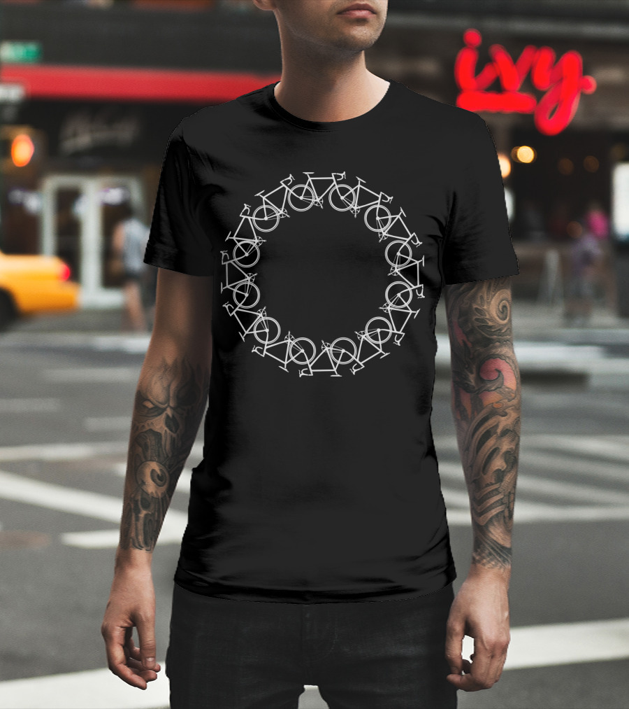 Circle Of Bike Bicycle T-Shirt