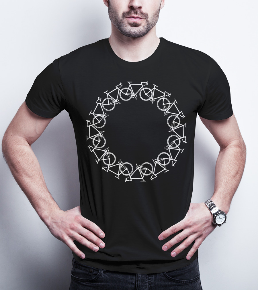 Circle Of Bike Bicycle T-Shirt