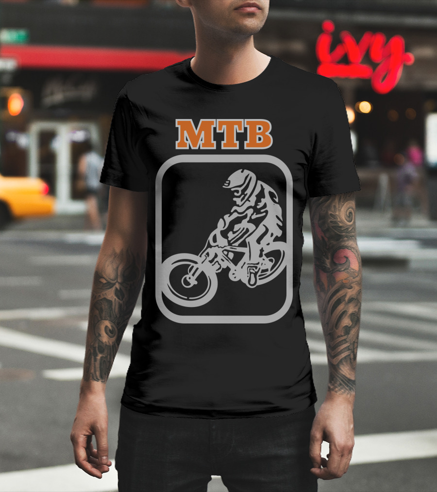MTB Downhill Mountain Bike Rider T-Shirt
