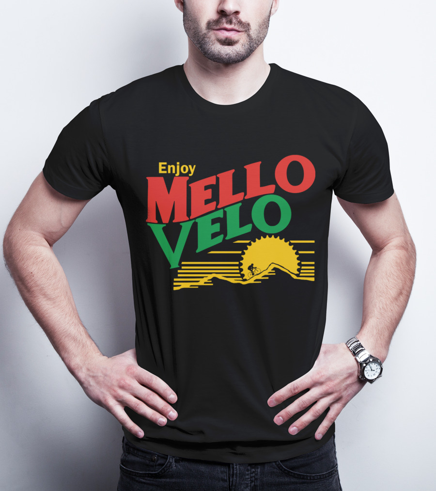 Enjoy Mello Velo Bicycle Adventure T-Shirt