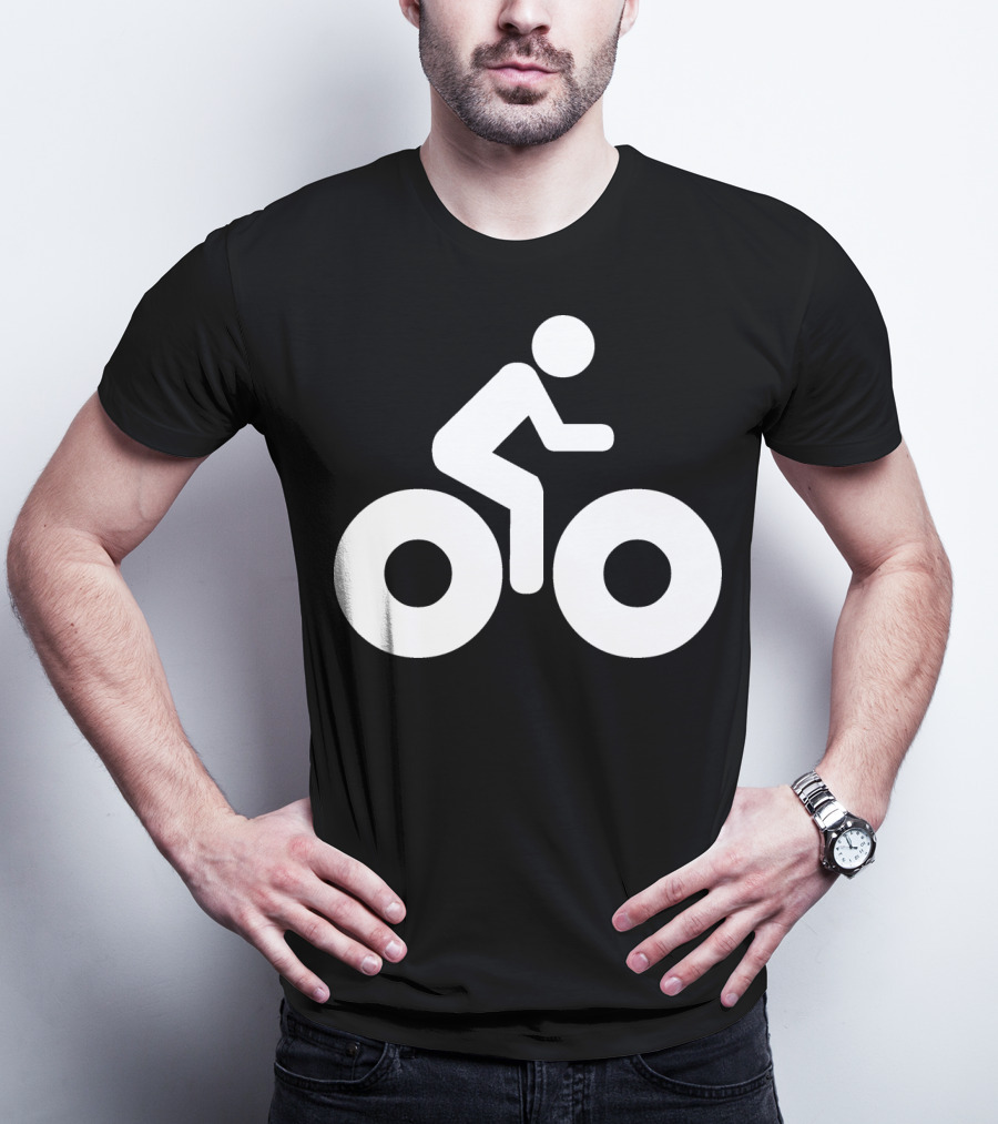 Fat Bike Iconic Cyclist T-Shirt