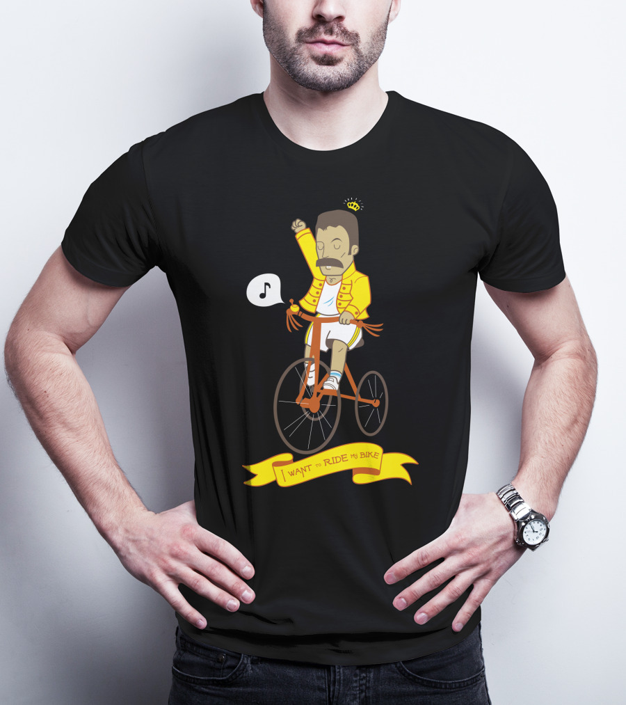 Freddie I Want To Ride My Bike T-Shirt
