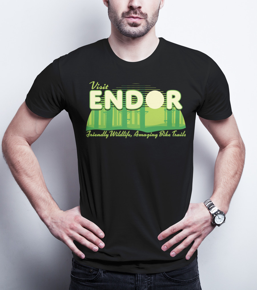 Visit Endor Friendly Wildlife Amazing Bike Trails T-Shirt