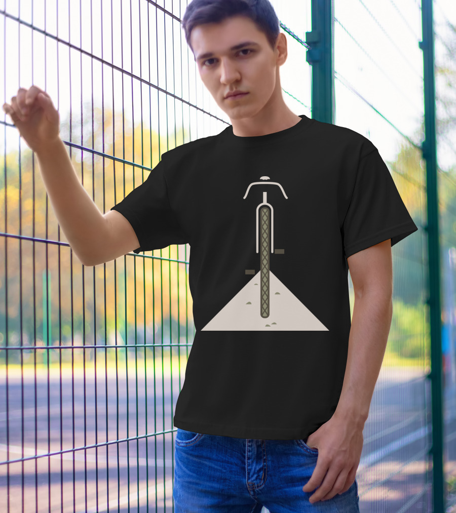 Gravel Grinder Bicycle Path Adventure T-Shirt