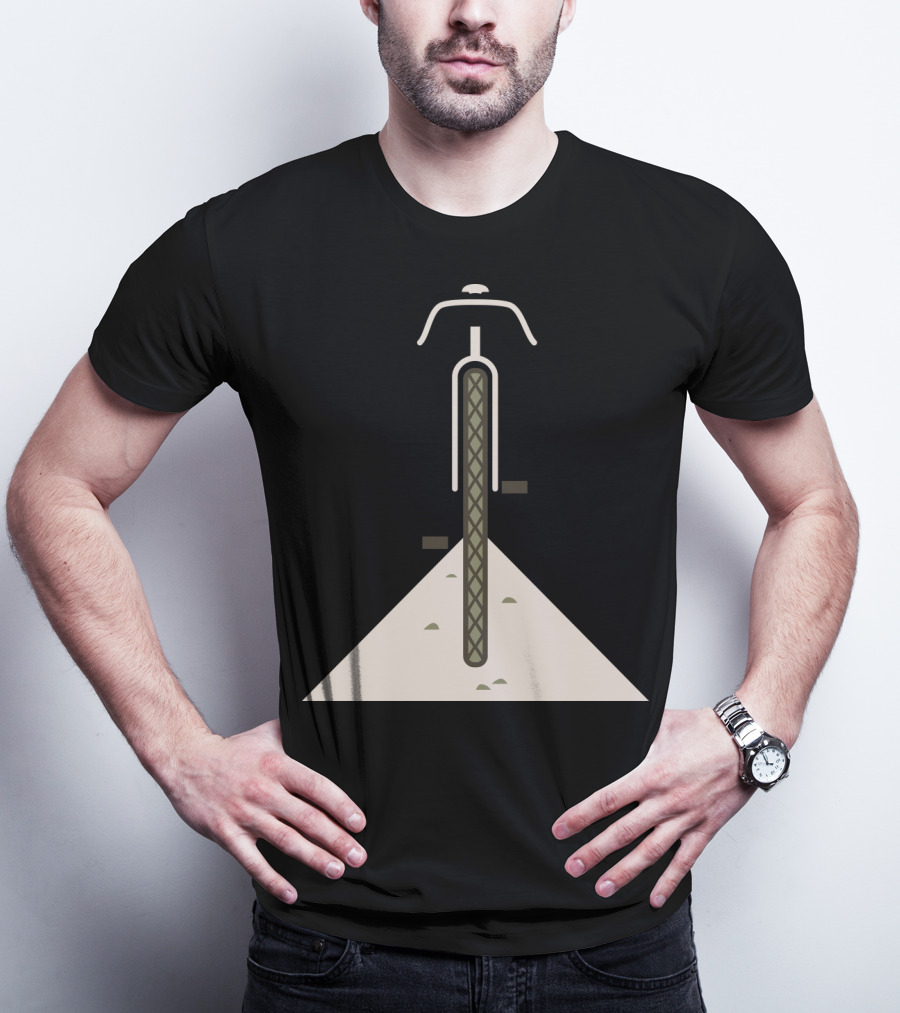 Gravel Grinder Bicycle Path Adventure T-Shirt