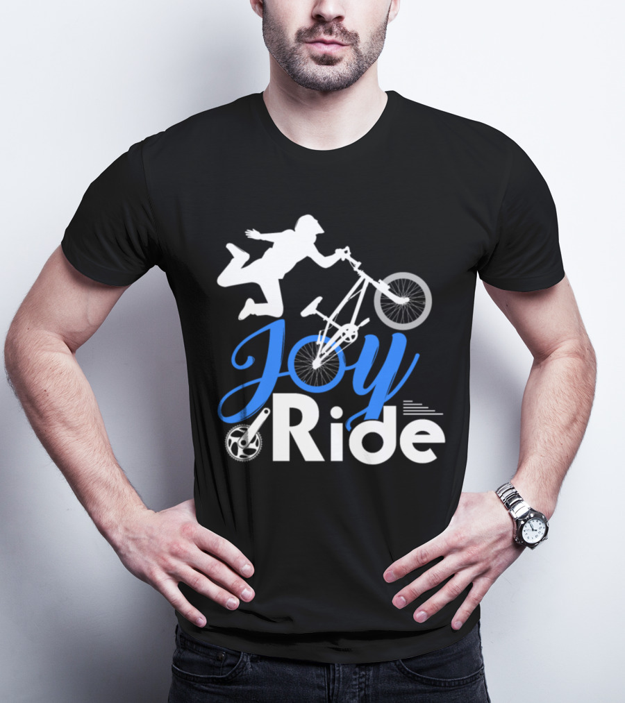 Joy Ride BMX Bicycle Jump Athlete T-Shirt
