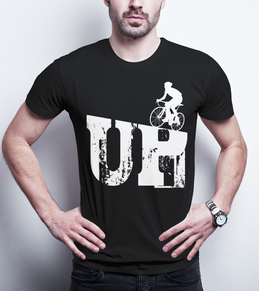 Mountain Bike Rider UP Cycling T-Shirt
