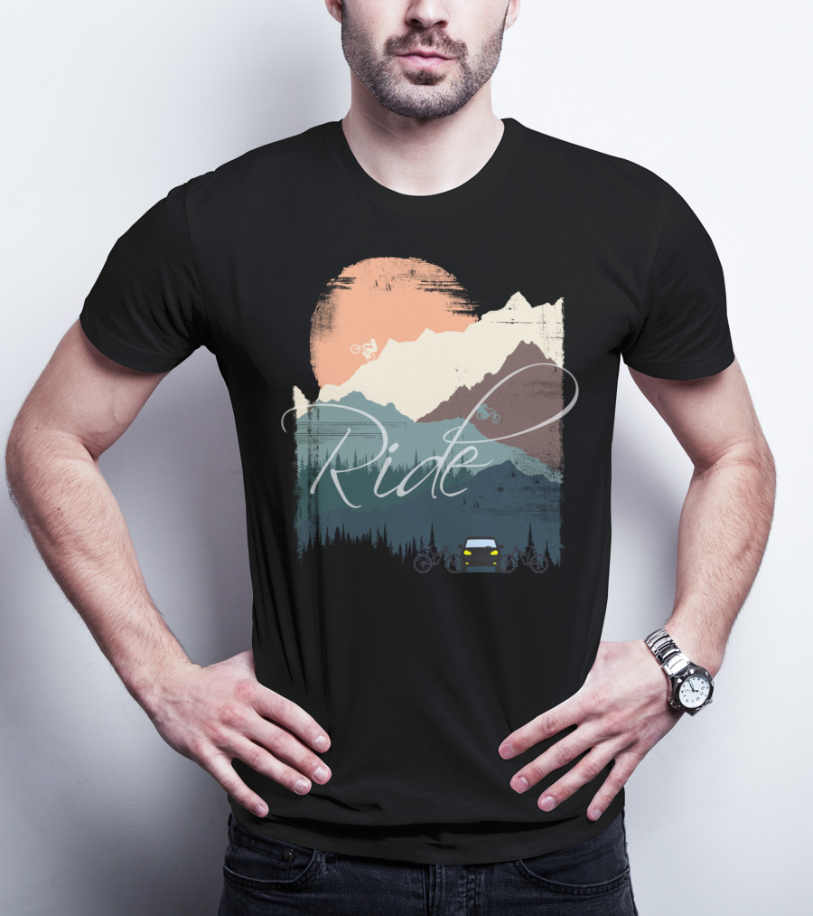 Ride The Mountain Adventure T-Shirt