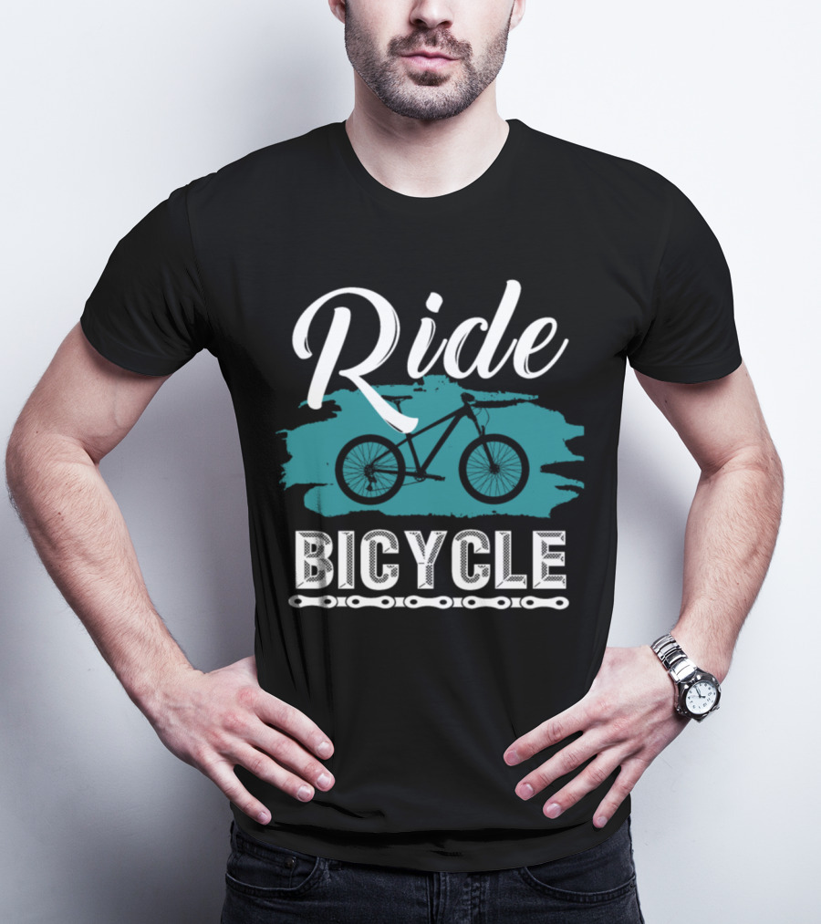 Ride Bicycle Biker Idea T-Shirt