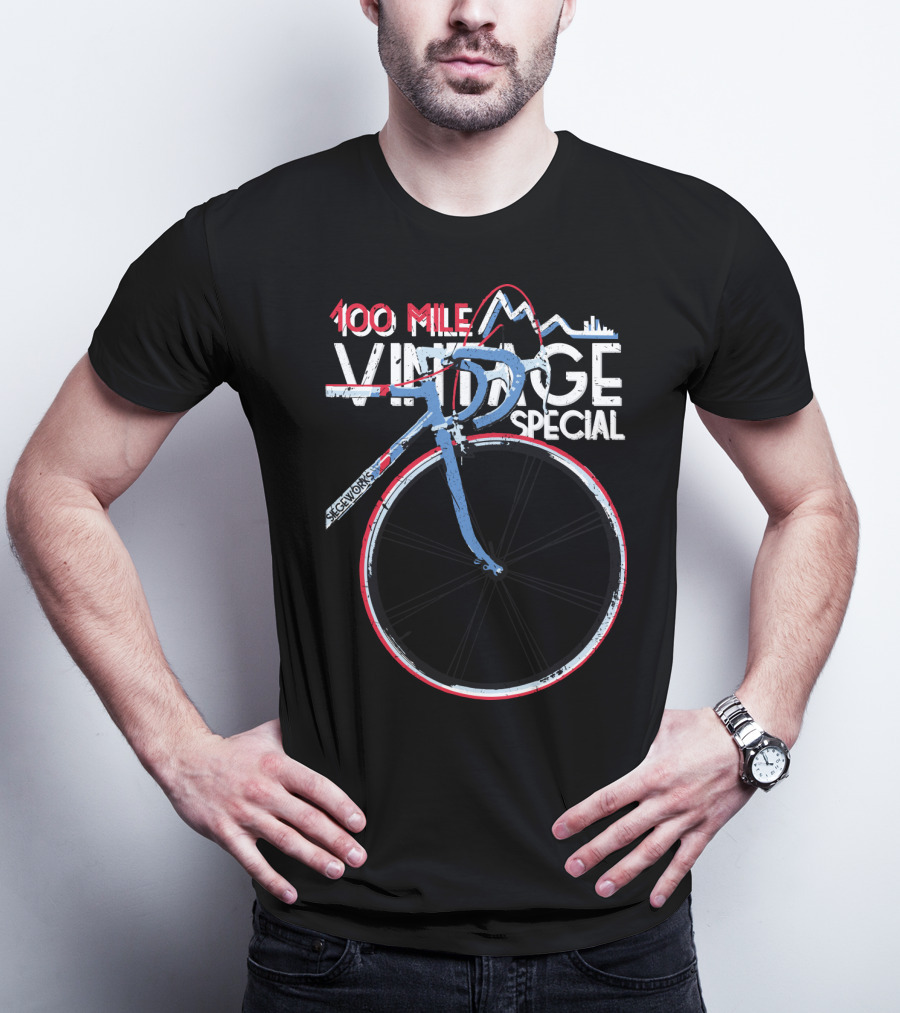100 Mile Ride Vintage Special Sceneworks T-Shirt