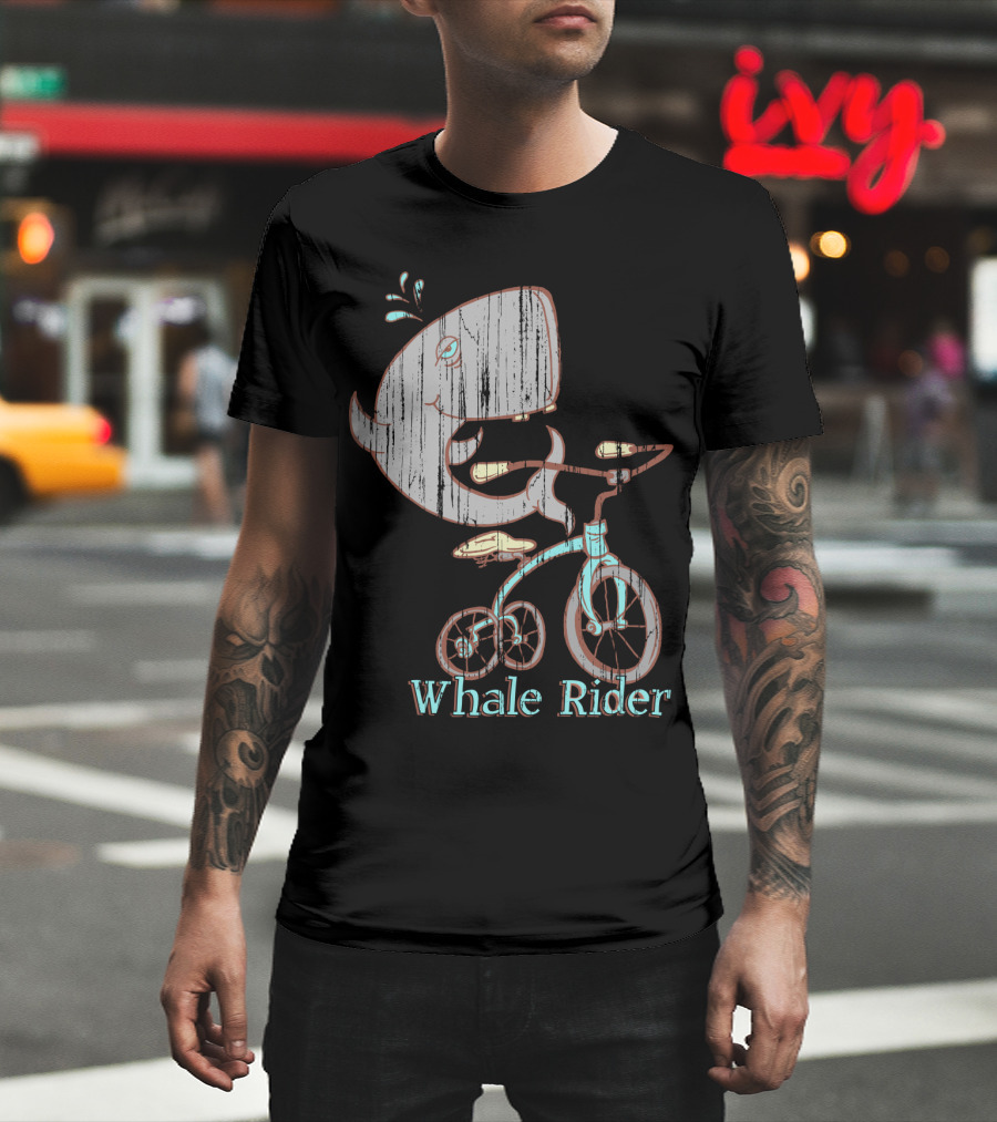 Whale Rider Bicycle Adventure T-Shirt