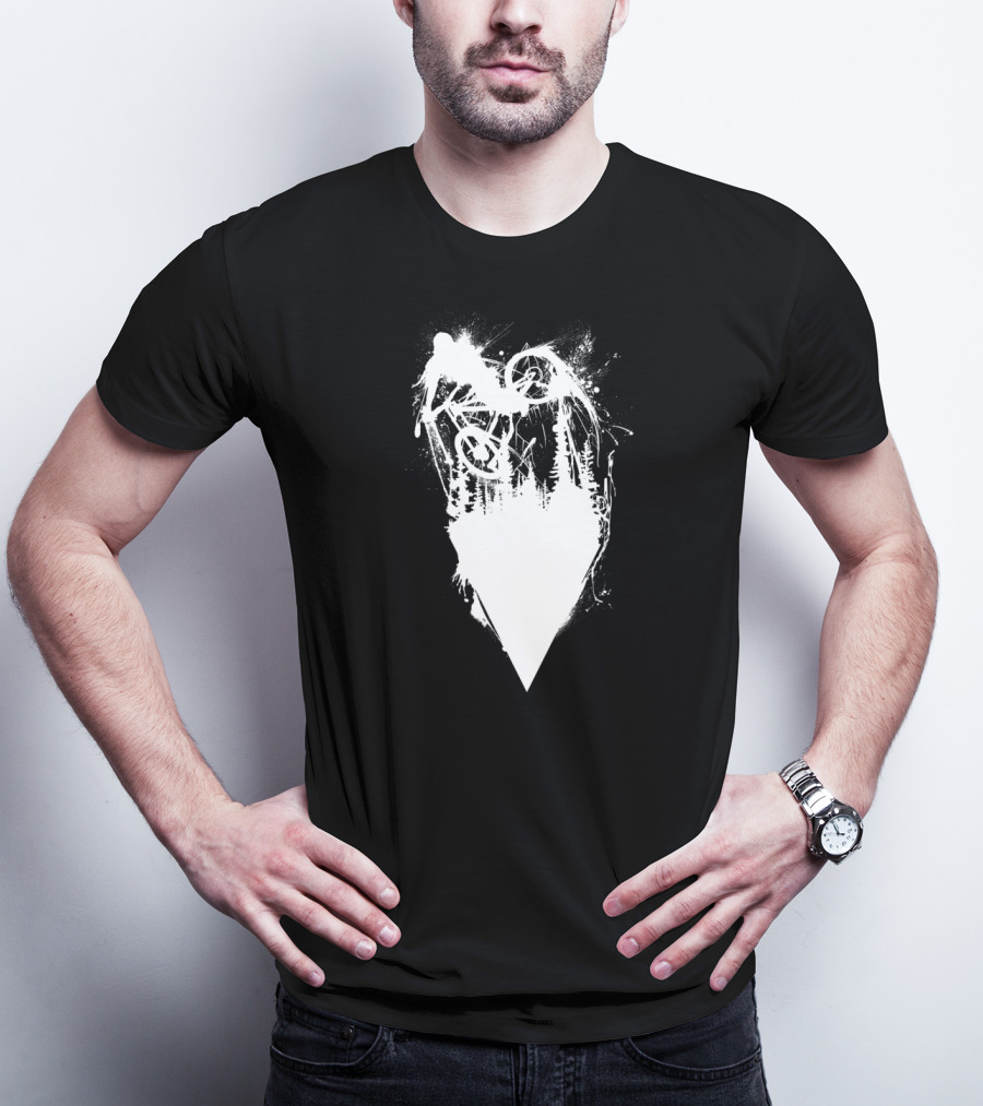 Whip Ink White BMX Forest T-Shirt