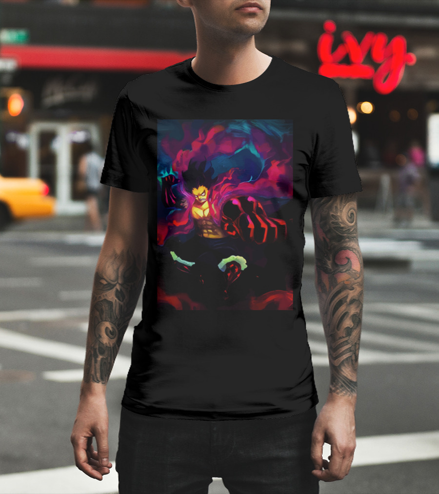 Colorful Snakeman Gear Fourth Transformation Anime T-Shirt