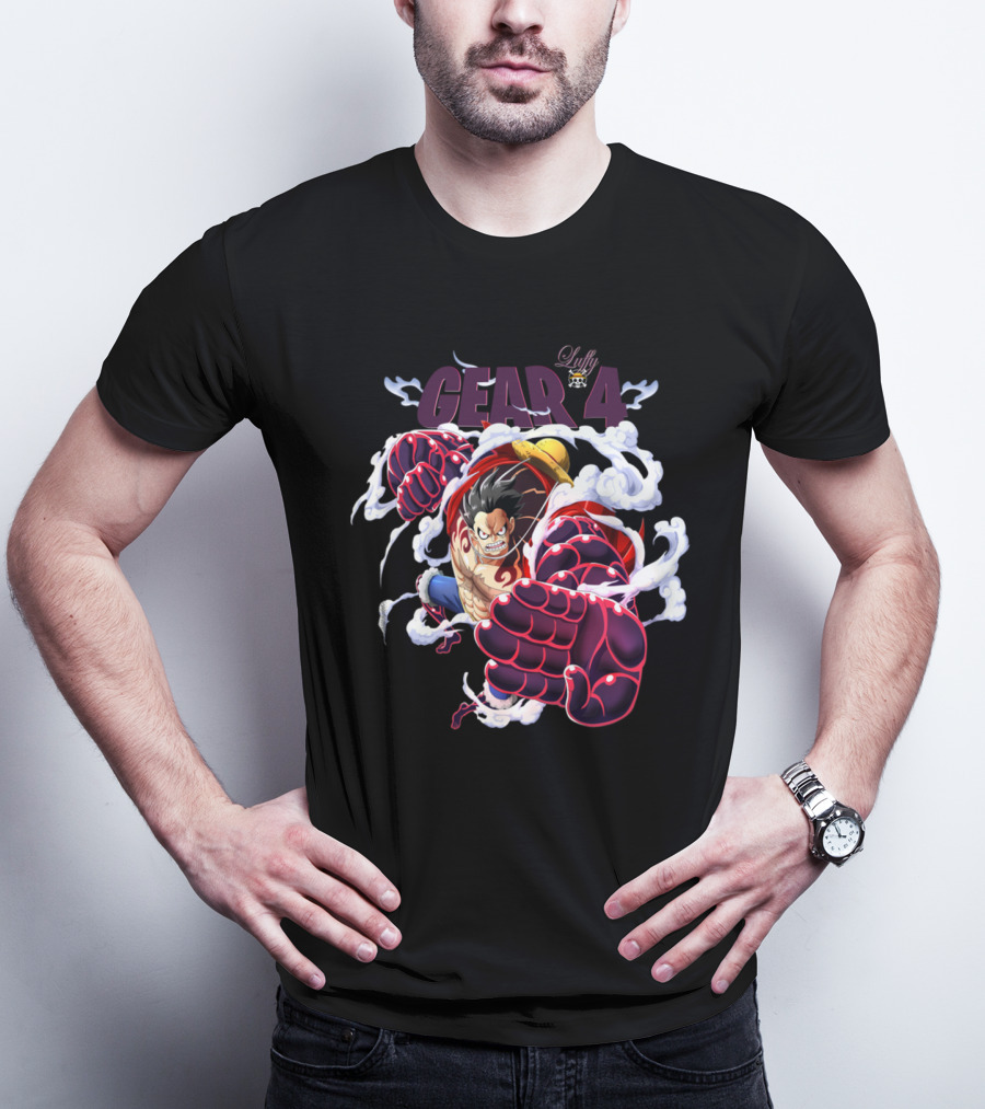 Luffy GEAR 4 Power Mode Punch T-Shirt