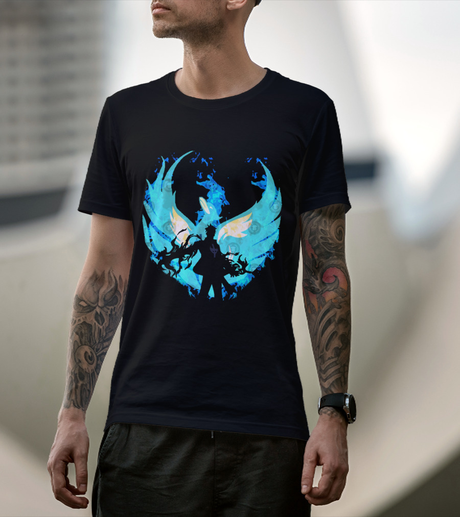Marco The Phoenix Blue Flame Mastery Guardian Transformation T-Shirt
