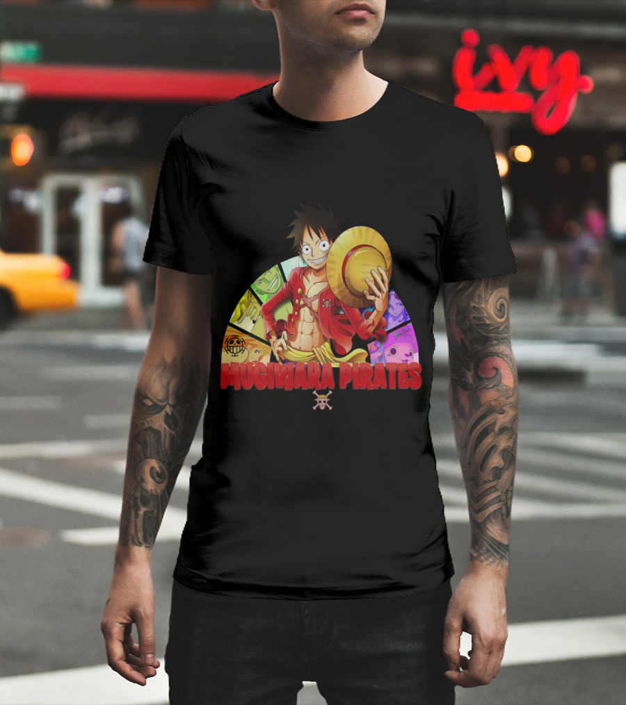 Monkey D Luffy Mugiwara Pirates T-Shirt