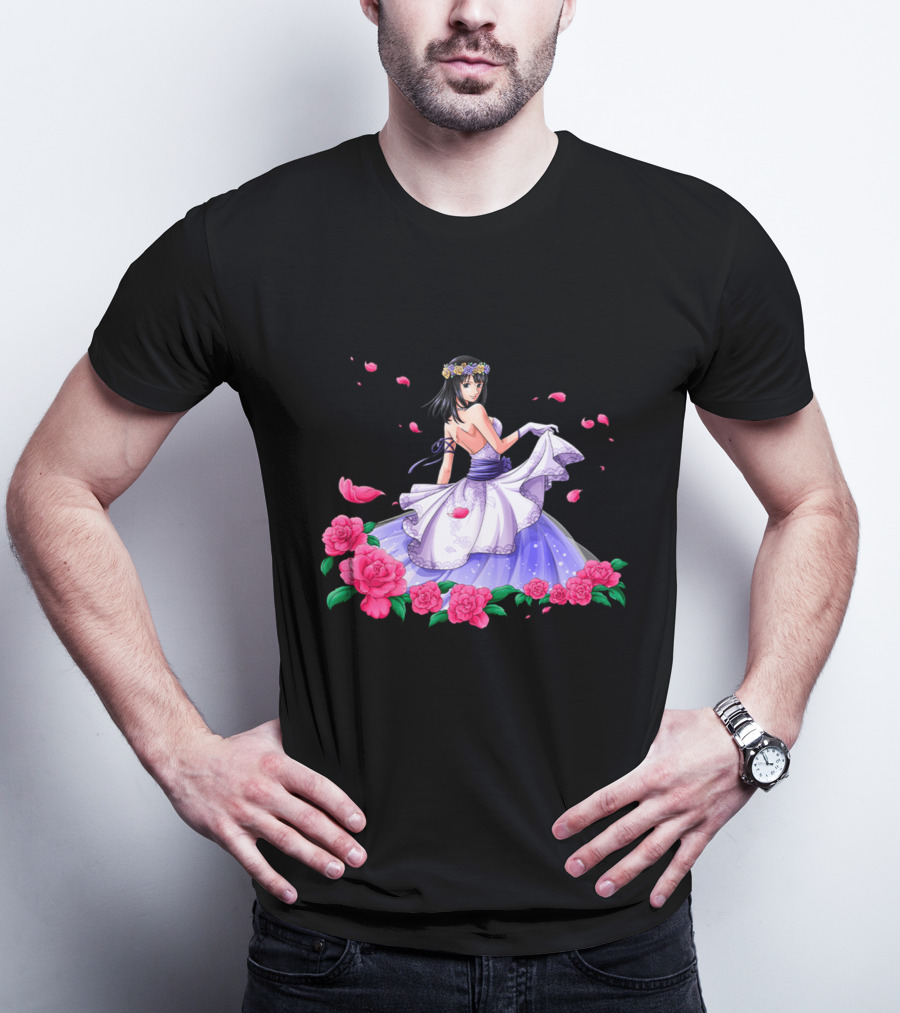 Nico Robin Floral Gown Scene One Piece T-Shirt