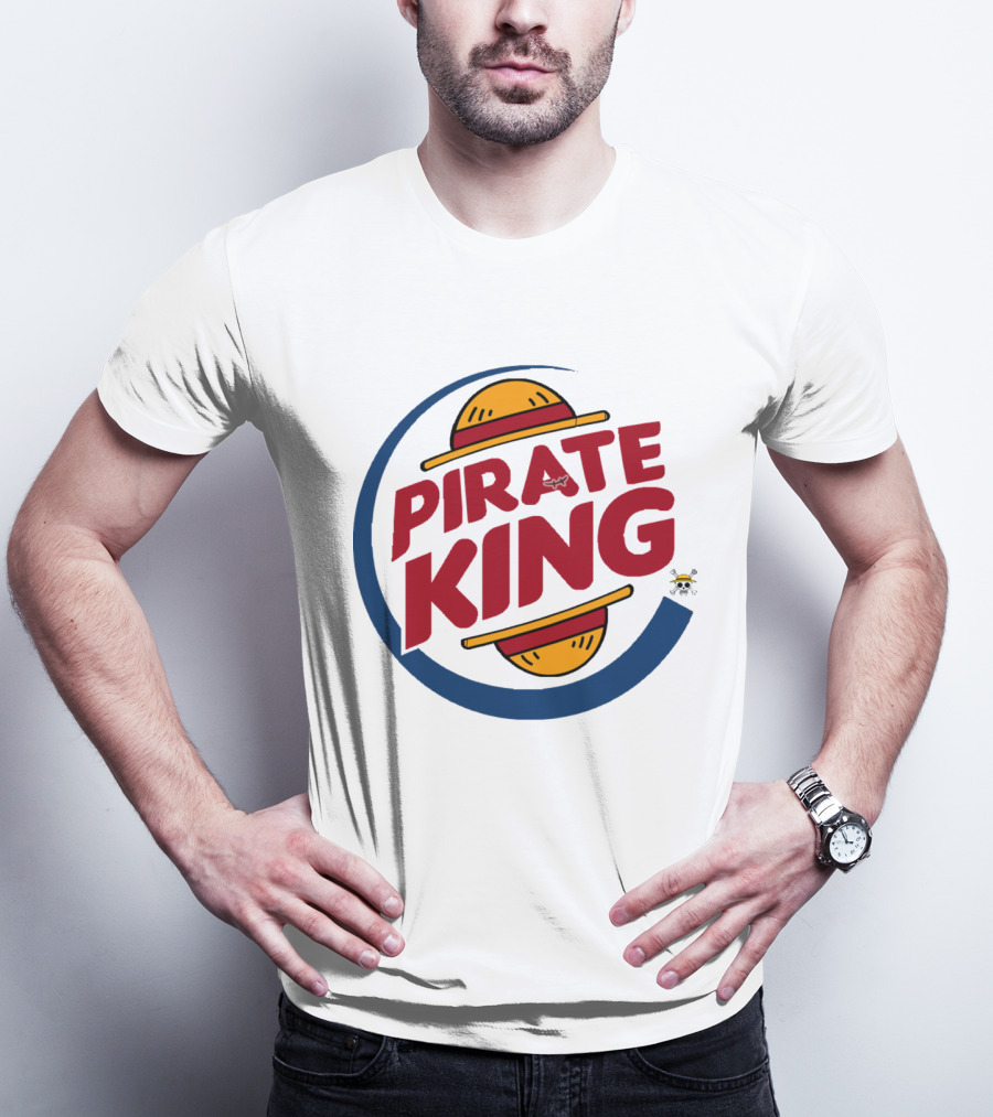Pirate King Straw Hat Anime Adventure T-Shirt