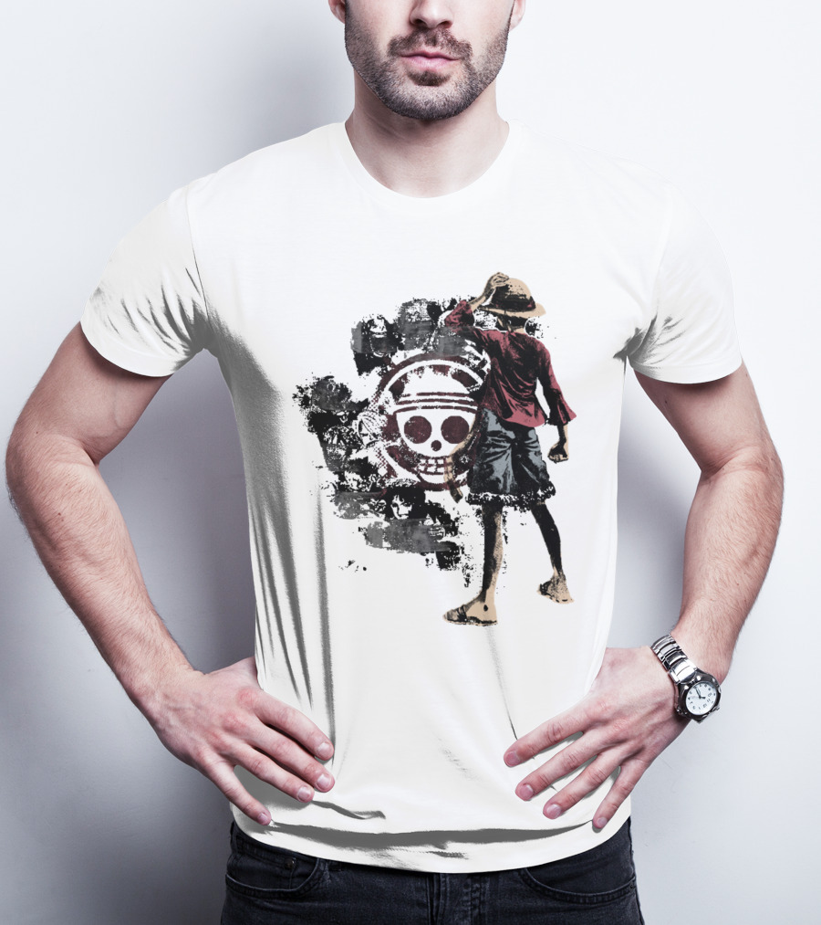 One Piece Straw Hat Pirate Skull Luffy T-Shirt