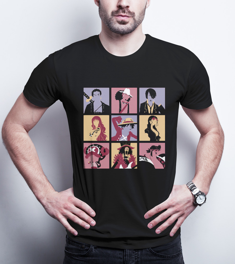 Pop Pirates One Piece Straw Hat Crew T-Shirt