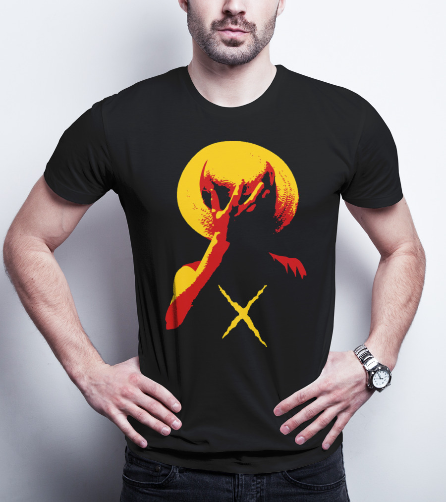 Monkey D. Luffy Portrait With Straw Hat And Crossed Arms T-Shirt
