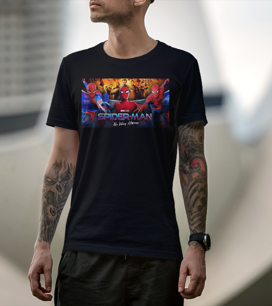 Spider-Man No Way Home Marvel Studios Runtime T-Shirt